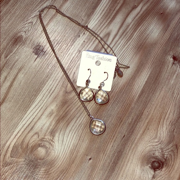 Jewelry | Geometric Teardrop Set | Poshmark